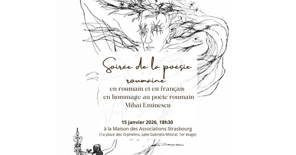 Spectacle Soirée de poésie roumaine à Strasbourg, Maison des ...
