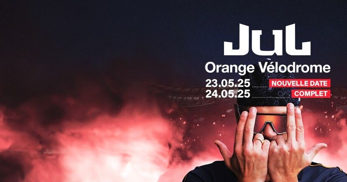 Jul au Vélodrome 23 mai 2025 : billetterie et réservations