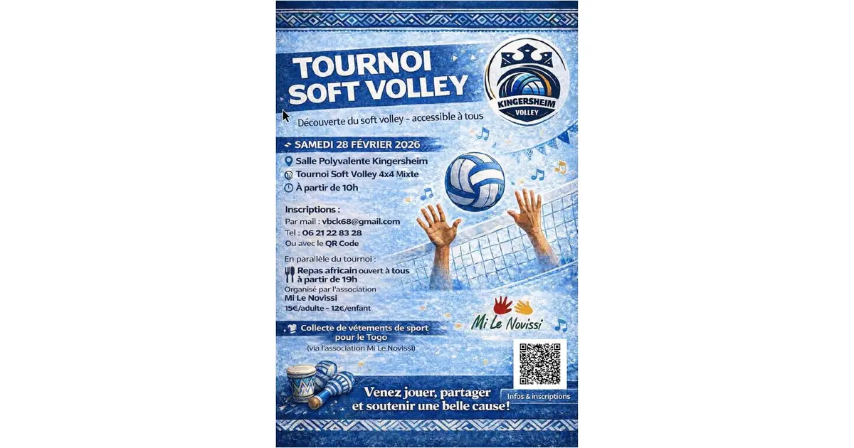 Repas Africain avec le Volley Ball Club de Kingersheim et Mi Le Novissi ...