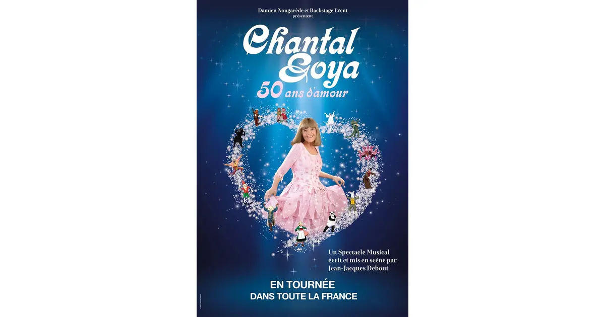 Concert Chantal Goya "50 Ans d'Amour" à Dijon 2026 - Zénith : places ...