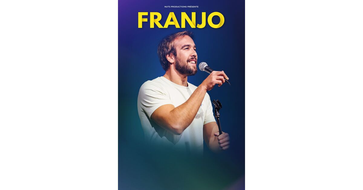 Spectacle Franjo à Nancy, Salle Poirel : billets, réservations, dates