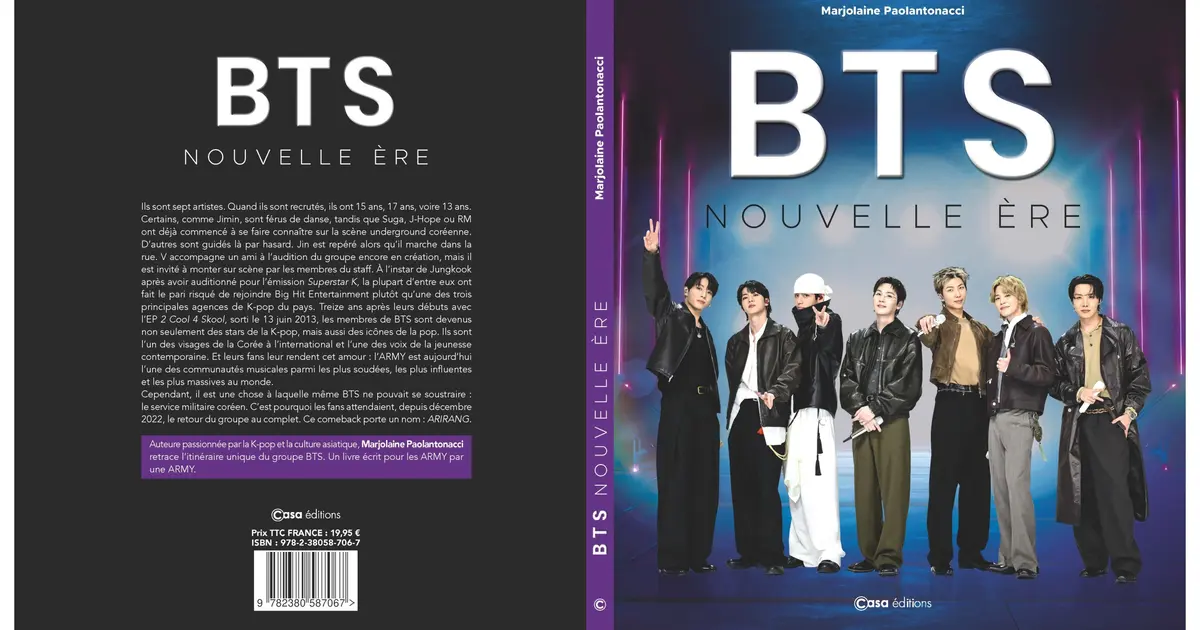 BTS revient en 2026 et ce livre illustré de 128 pages explique pourquoi ...