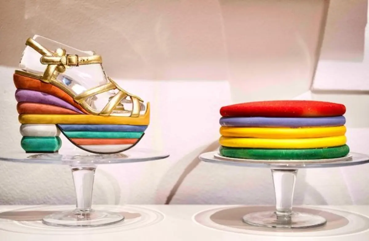 Au Portrait Milano, un chef pâtissier a transformé six souliers ...