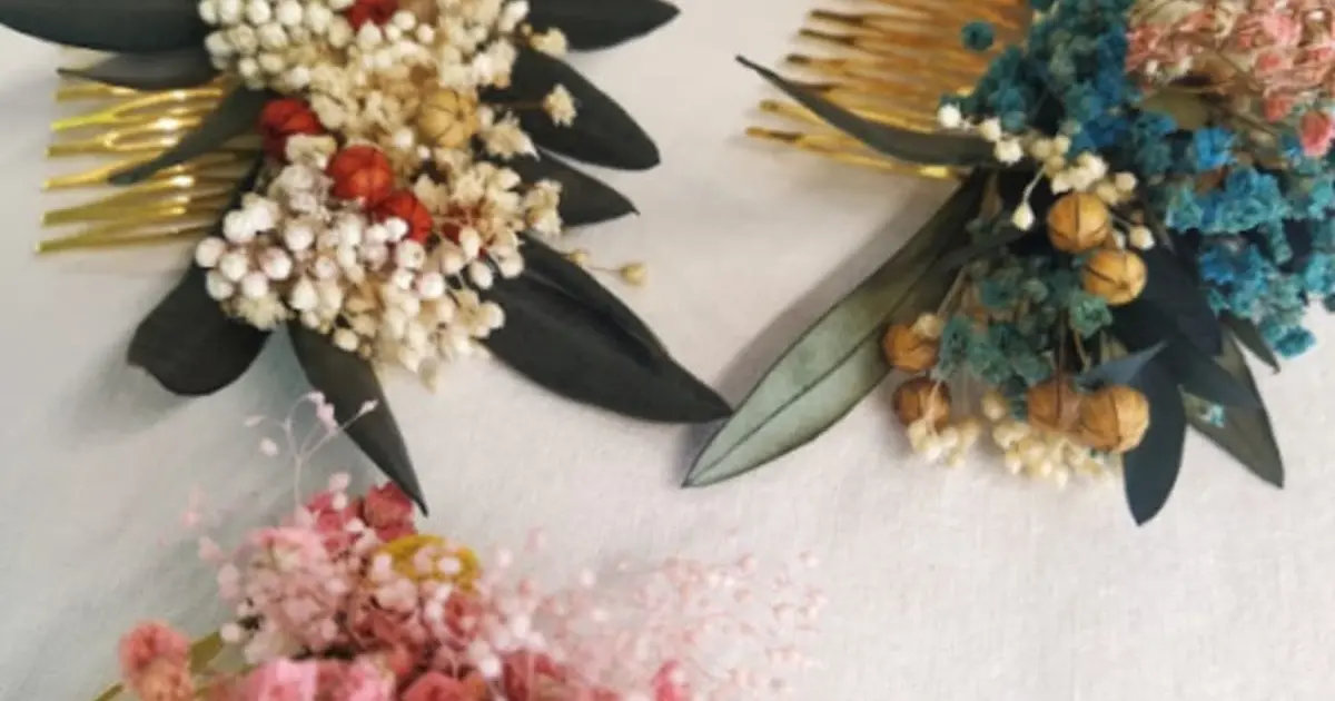 Atelier création de peigne en fleurs séchées à Marseille 5ème - : date ...