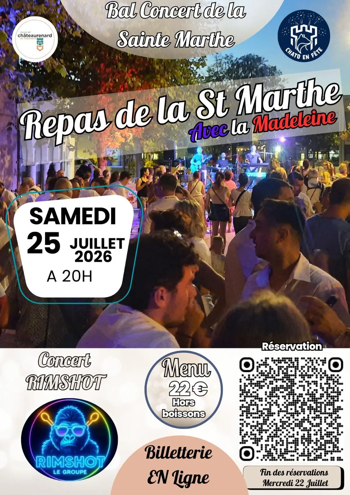 Bal de la Sainte Marthe Châteaurenard 2026 : date, horaires, programme ...