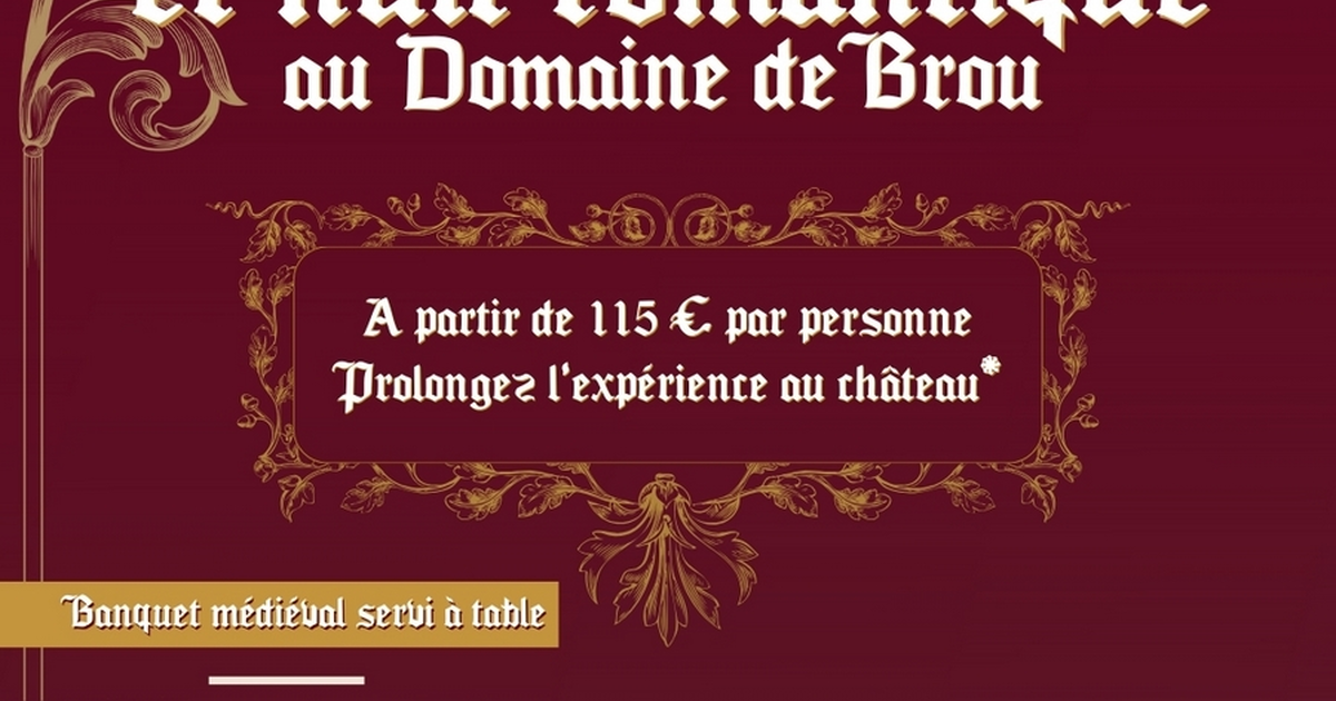 Banquet médiéval de la Saint-Valentin Noyant-de-Touraine 2026 : date ...