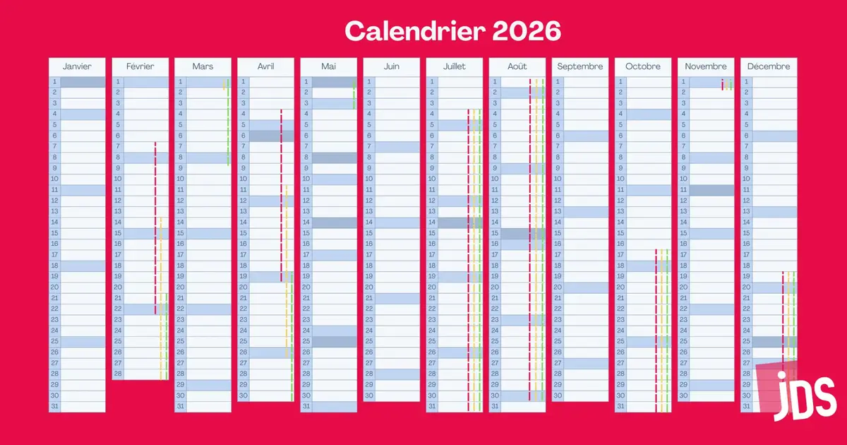 Calendrier des vacances scolaires & jours fériés en 2026 : le guide complet pour s'organiser