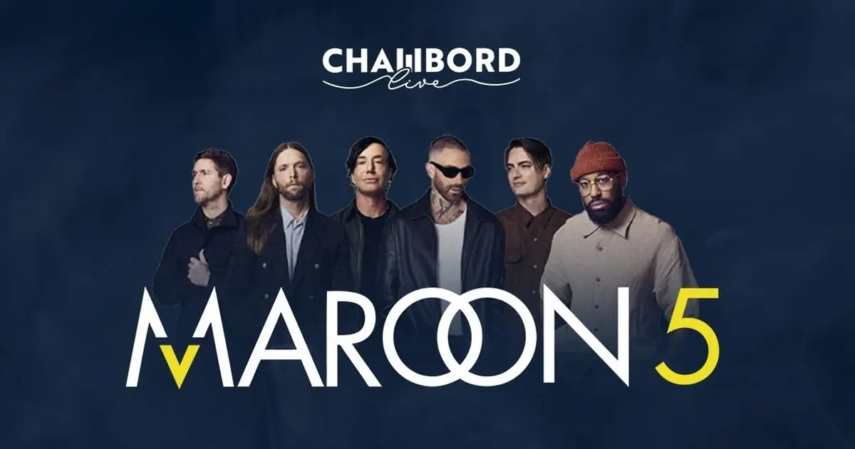 Chambord Live 2026 : la prévente pour le concert de Maroon 5 aujourd'hui
