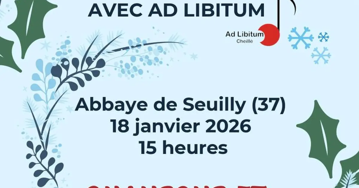 Concert Concert : Ad Libitum à Chinon 2026 Seuilly : places ...