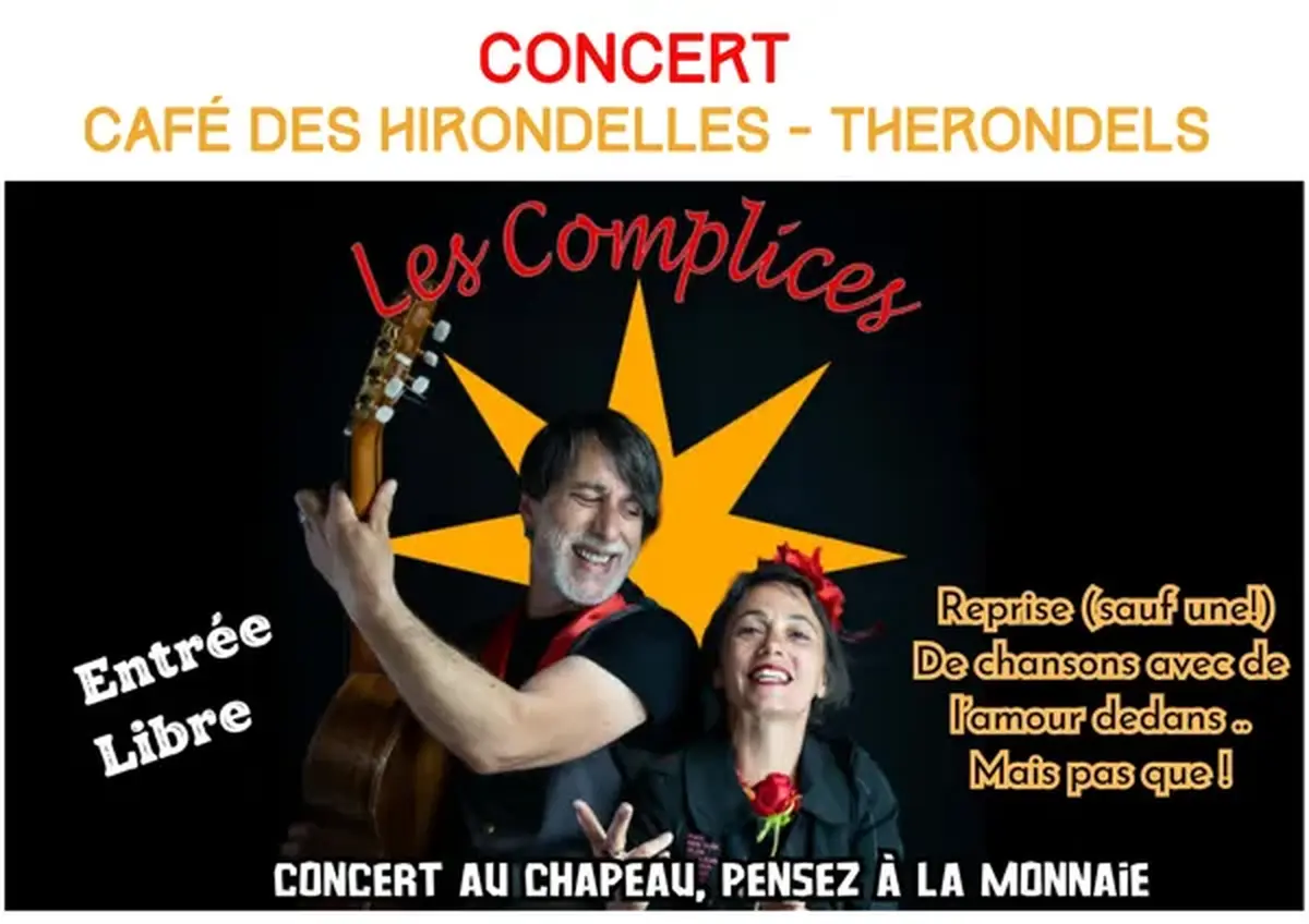 Concert Concert du duo "Les Complices" du Café des Hirondelles à ...