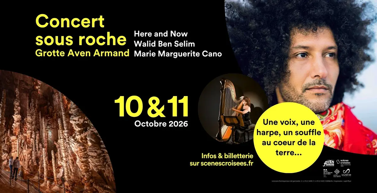Concert Concert Sous Roche à La Grotte Aven Armand à Hures-la-Parade ...