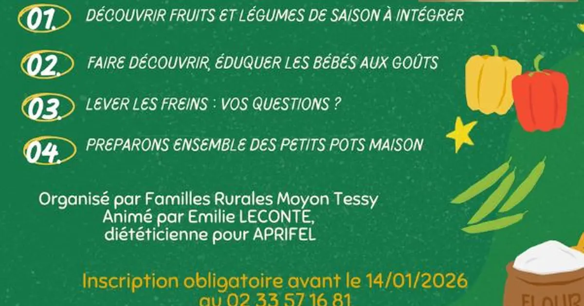 Diversification alimentaire quand, comment ? Moyon Villages 2026 : date ...