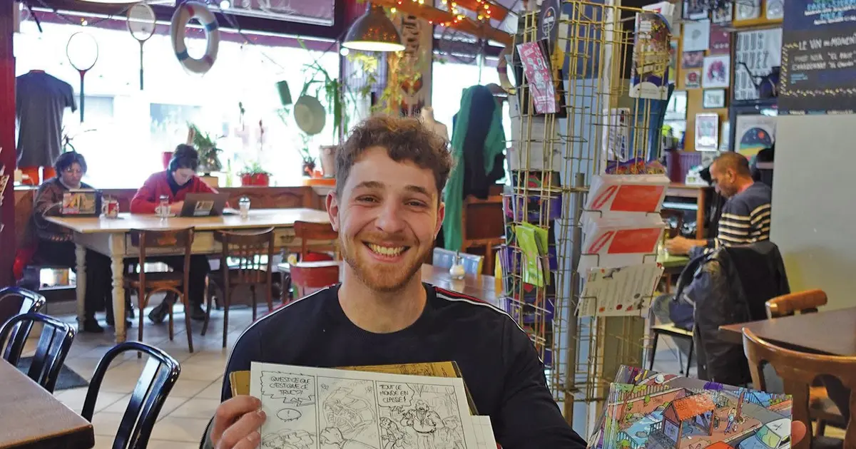 Enzo Berkati, l’auteur strasbourgeois de "Mauvais Monstre" qui bouscule ...