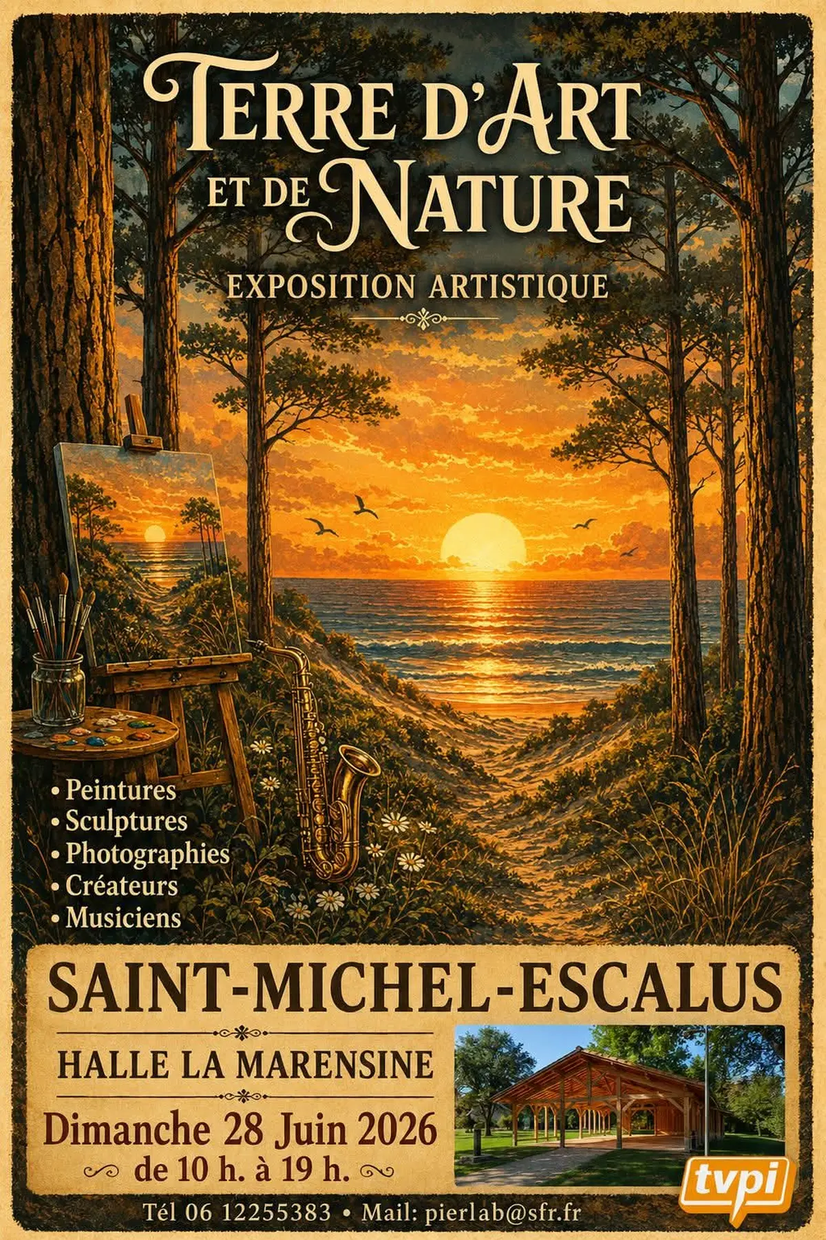 Exposition "Terre d'art et de nature", Exposition à Saint-Michel ...
