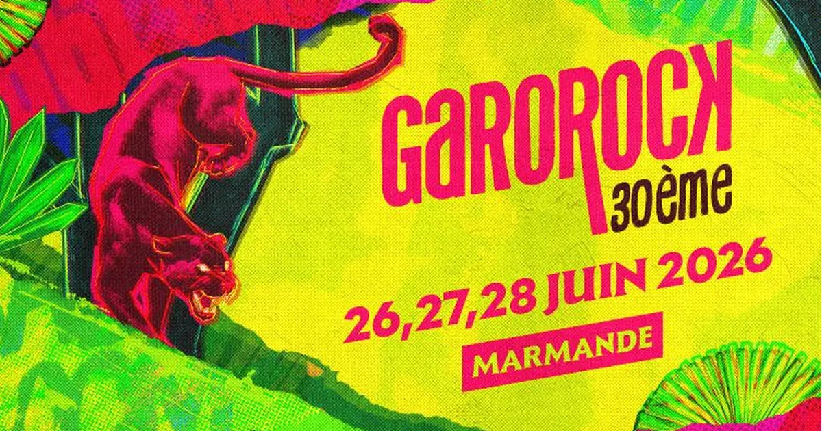 Festival Garorock 2026 Marmande : programme, prix, billetterie