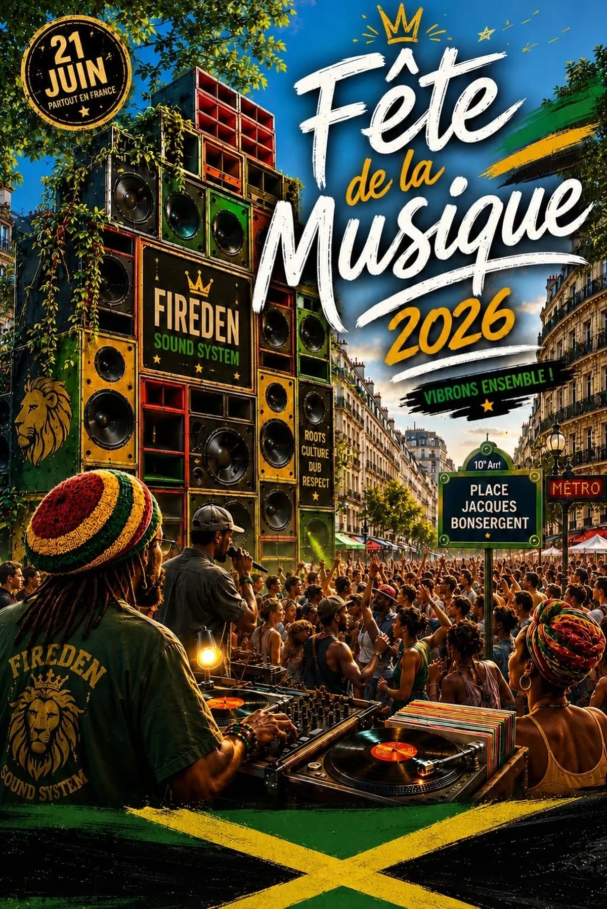 Fire Den Sound System à Paris 2026 : programme des concerts, horaires ...