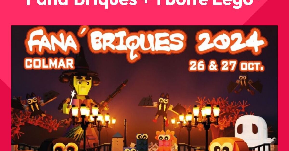 Gagnez deux entrées pour l'expo Fana'briques et une boîte de Lego® - Participez au quizz - Résultats