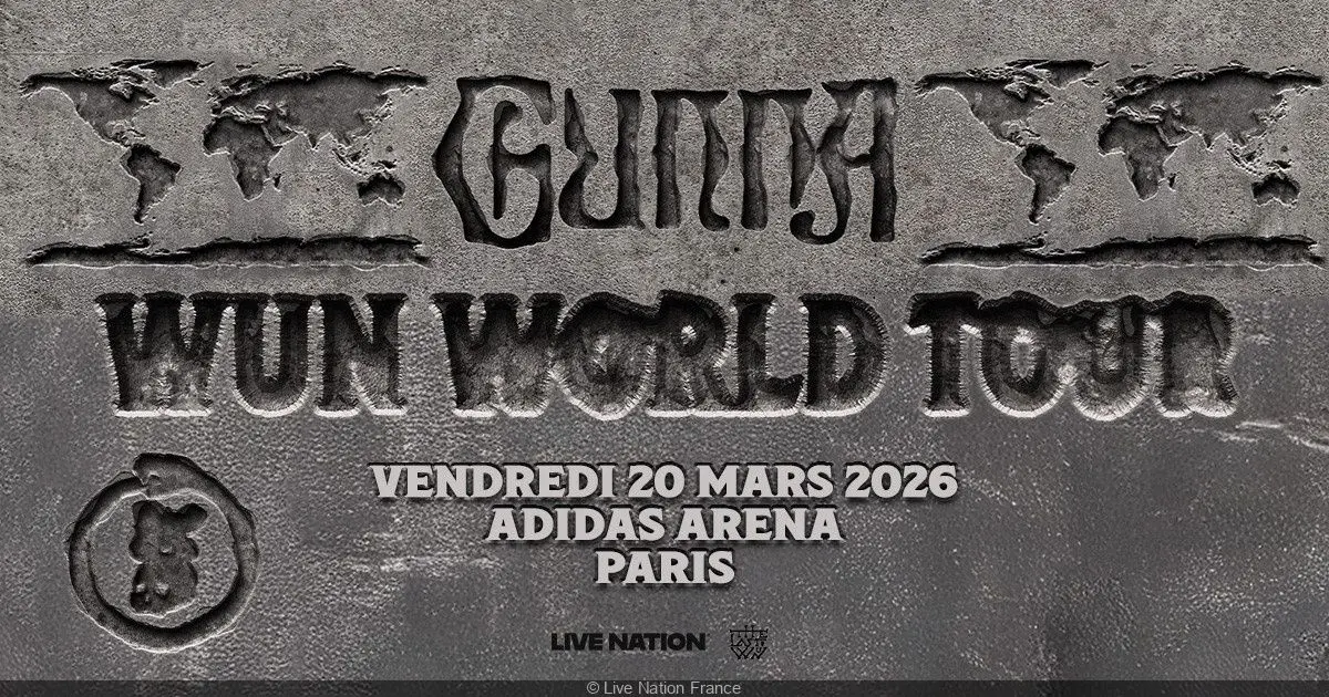 Gunna à l'Adidas Arena de Paris 2026 | Wun World Tour : billetterie