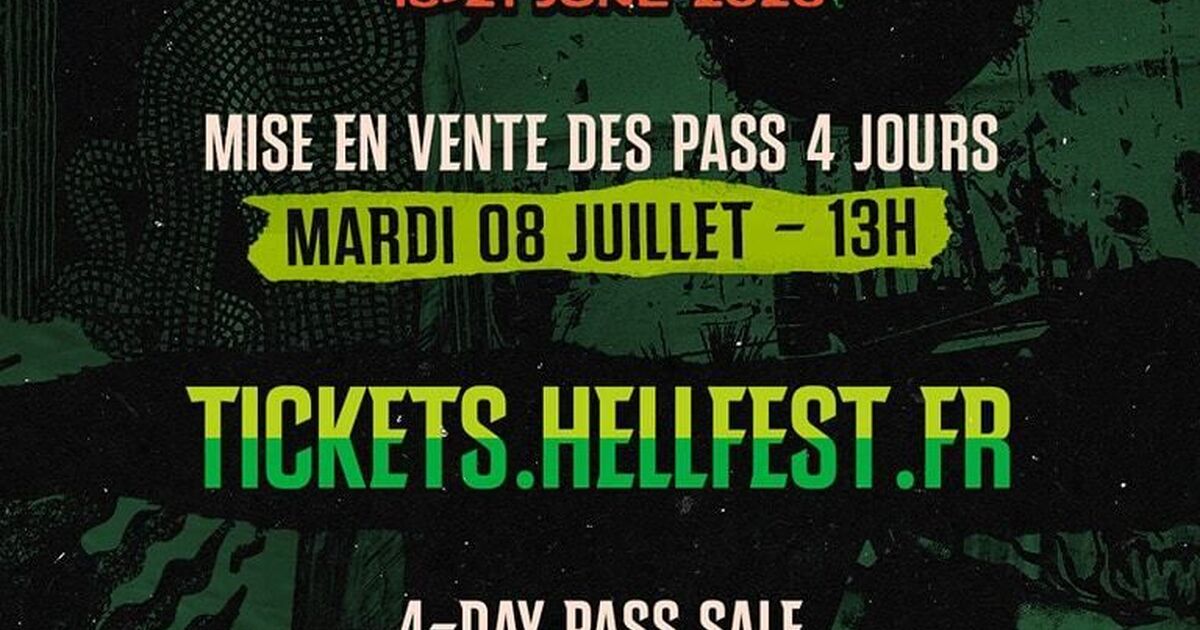 Hellfest 2026 : programme, groupe, dates et prix des billets du festival