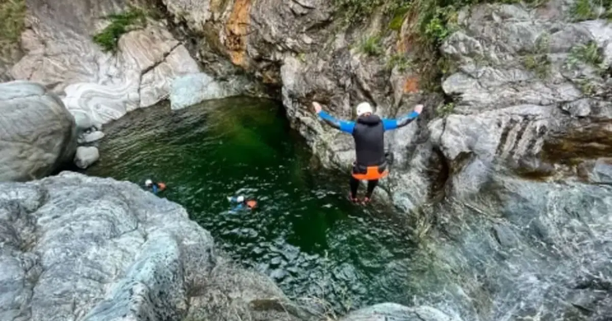 Journée canyoning en Italie au canyon de Chalamy (74), Aquatique et ...