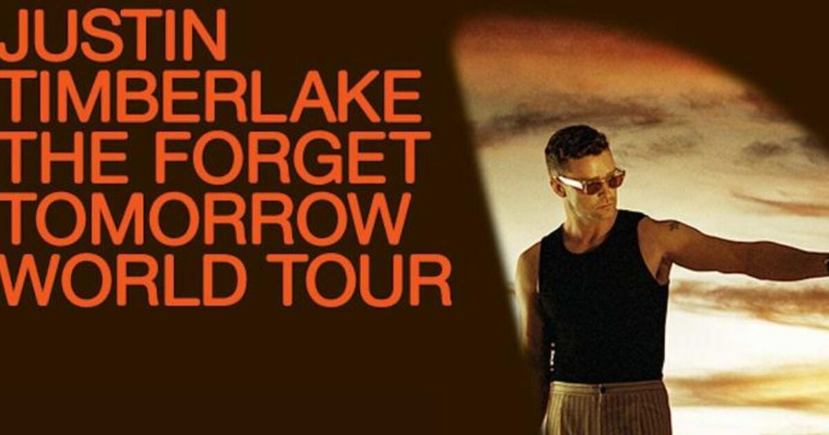 Concert Justin Timberlake - The Forget Tomorrow World Tour à Lyon 2024 ...