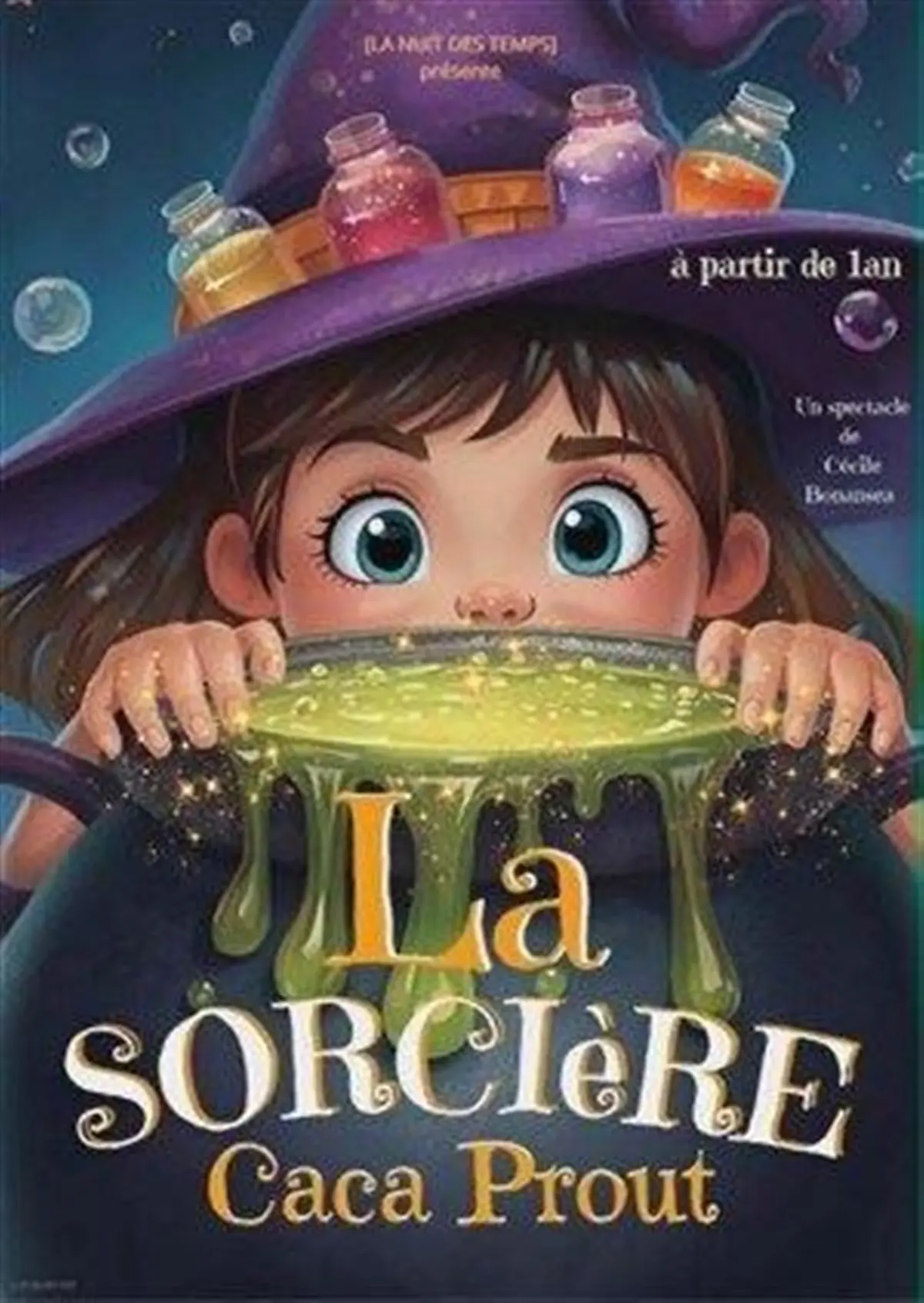 Spectacle La Sorcière Caca Prout à Toulon, Café Théâtre De La Porte D ...