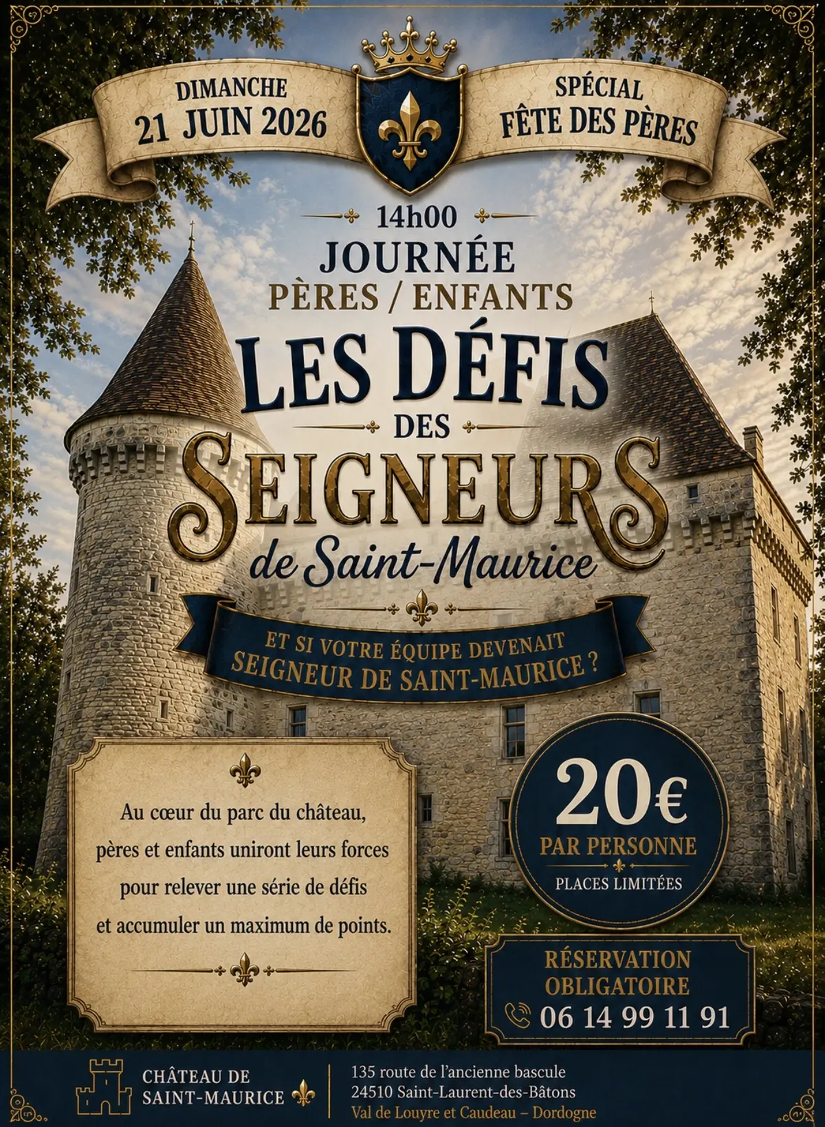 Les défis des seigneurs de St Maurice Val de Louyre et Caudeau 2026 ...