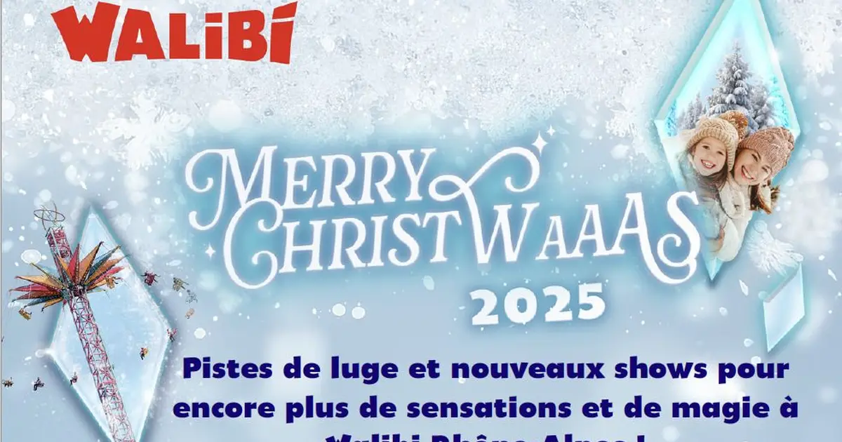 Noël 2025 à Walibi Rhône-Alpes