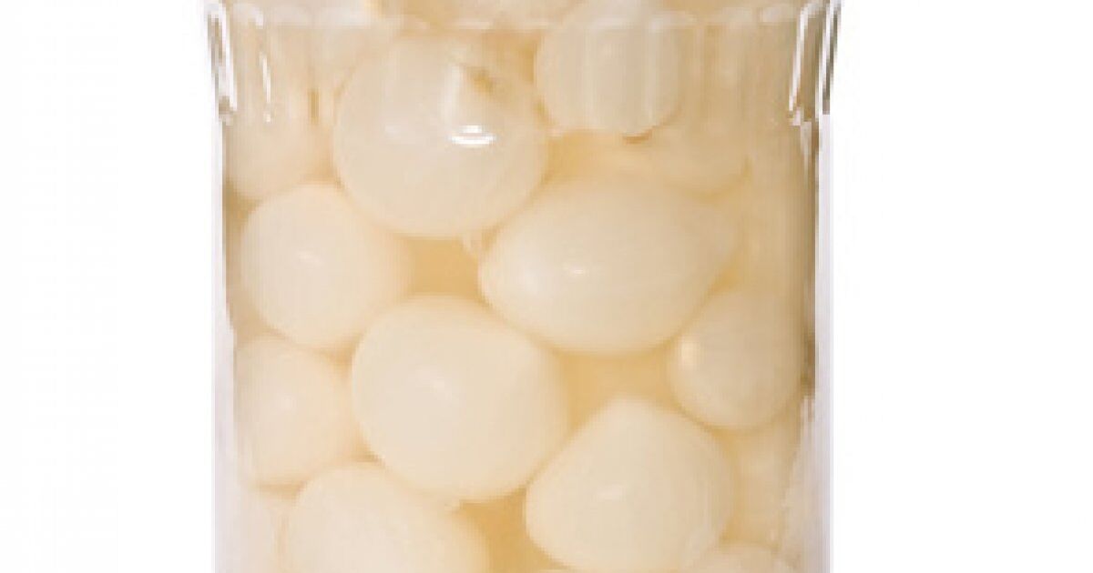 La recette des oignons au vinaigre