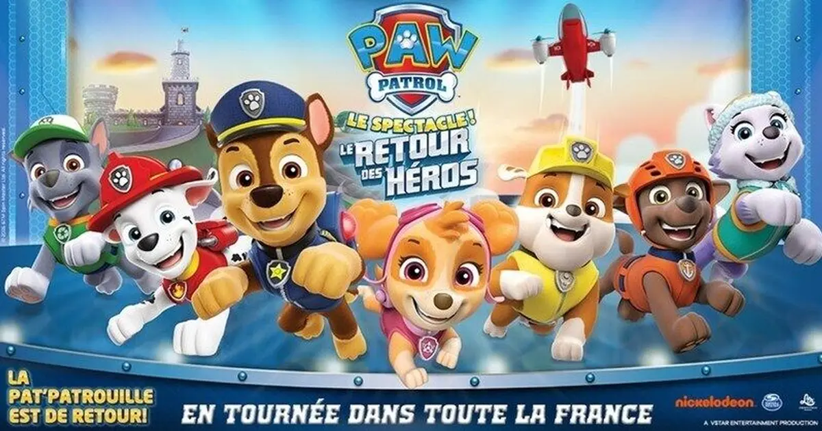 Pat’ Patrouille le spectacle : certaines dates en promo, voici lesquelles