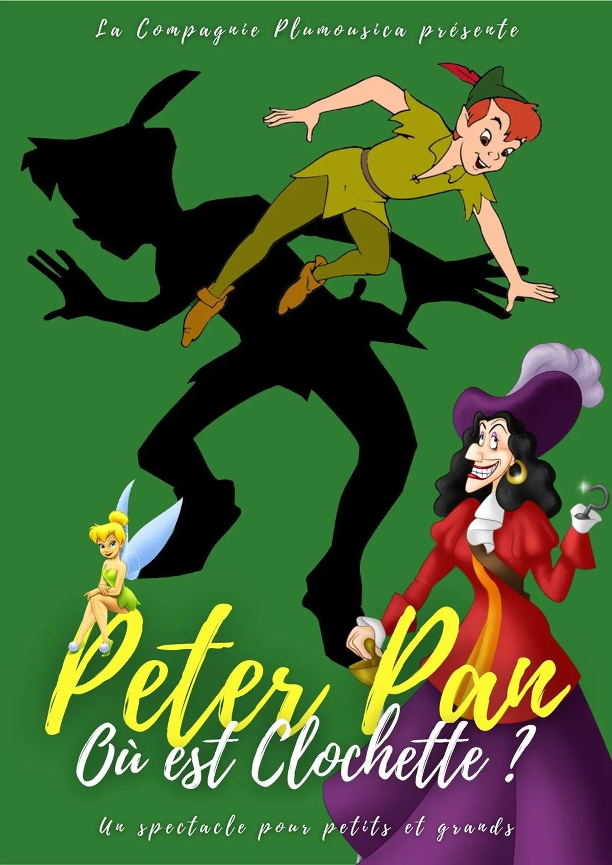 Peter Pan : Où est Clochette ? Marly : date, horaires, tarifs