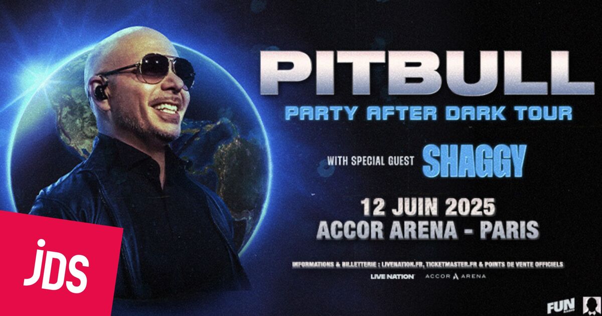 Pitbull en concert à Paris | juin 2025 : date, lieu, billetterie pour ...
