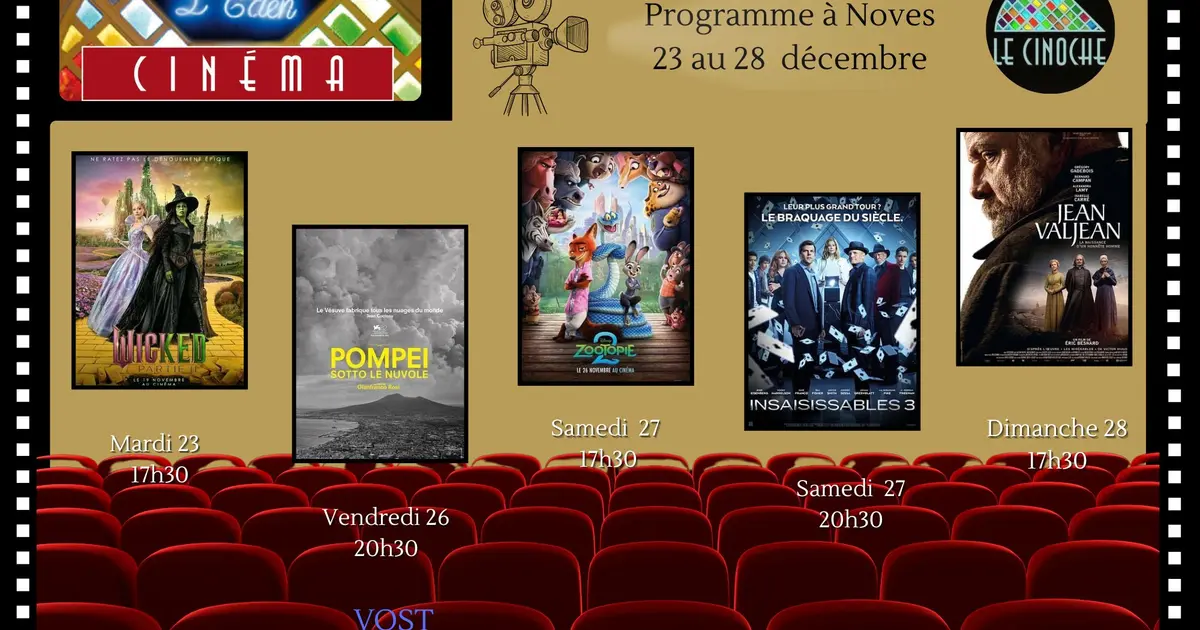Programme Cinéma de L'Eden à Avignon : places, billets Noves