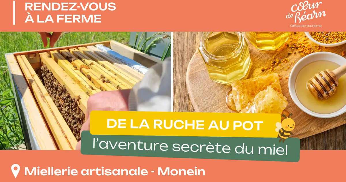Rendez-vous à la ferme : De la ruche au pot Monein 2026 : date ...