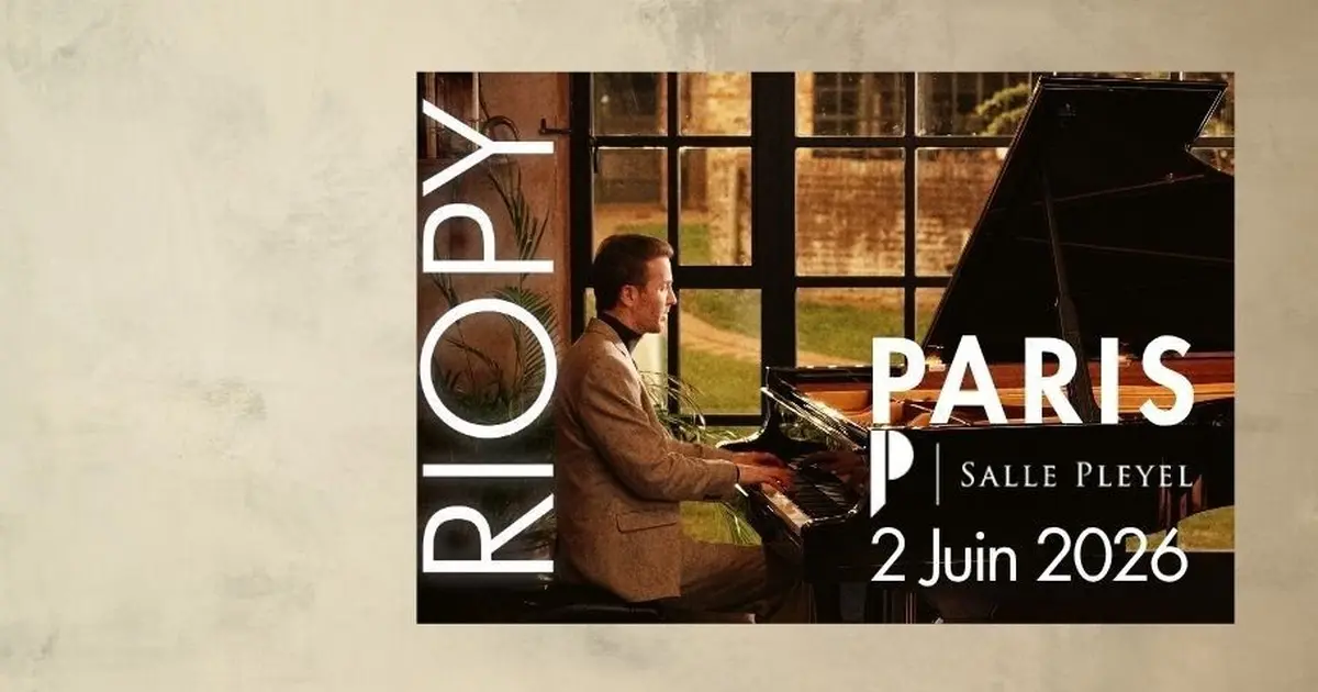 Riopy à Paris 2026 | de la tournée Salle Pleyel : billetteries