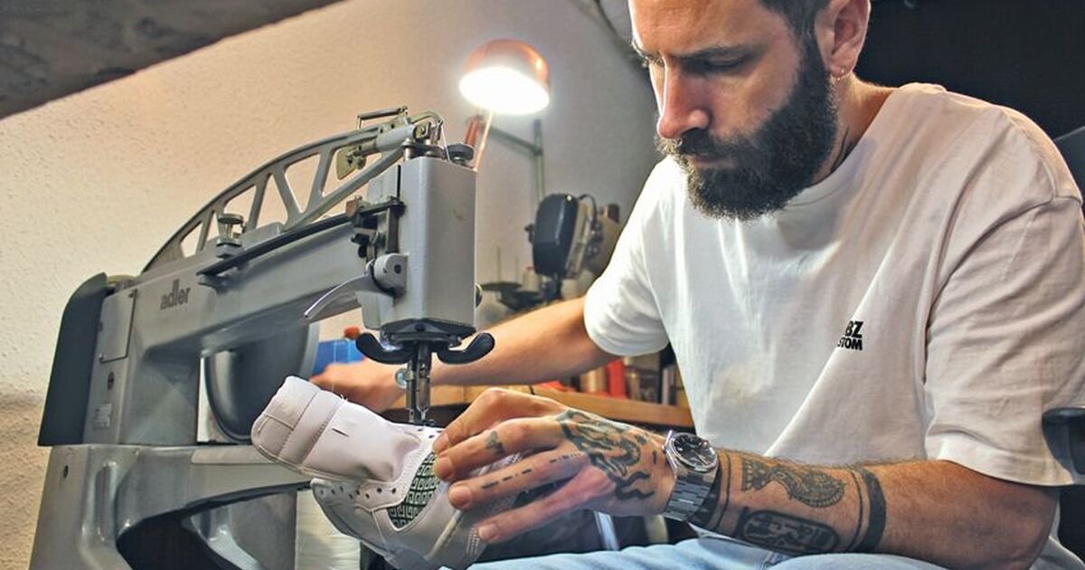 Robz Custom à Mulhouse : Pimp my Nike