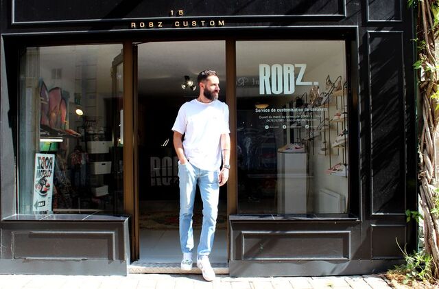 Robz Custom à Mulhouse : Pimp my Nike