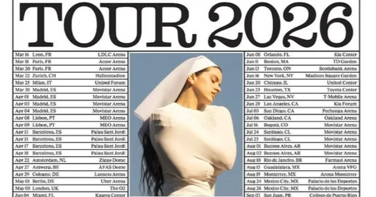 Rosalia : le Lux Tour 2026 passera par la France