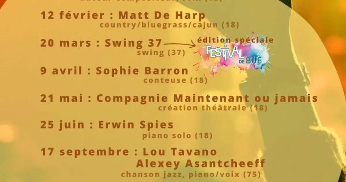 Concert [SCÈNE OUVERTE] Erwin Spies à Saint-Satur 2026 : places ...