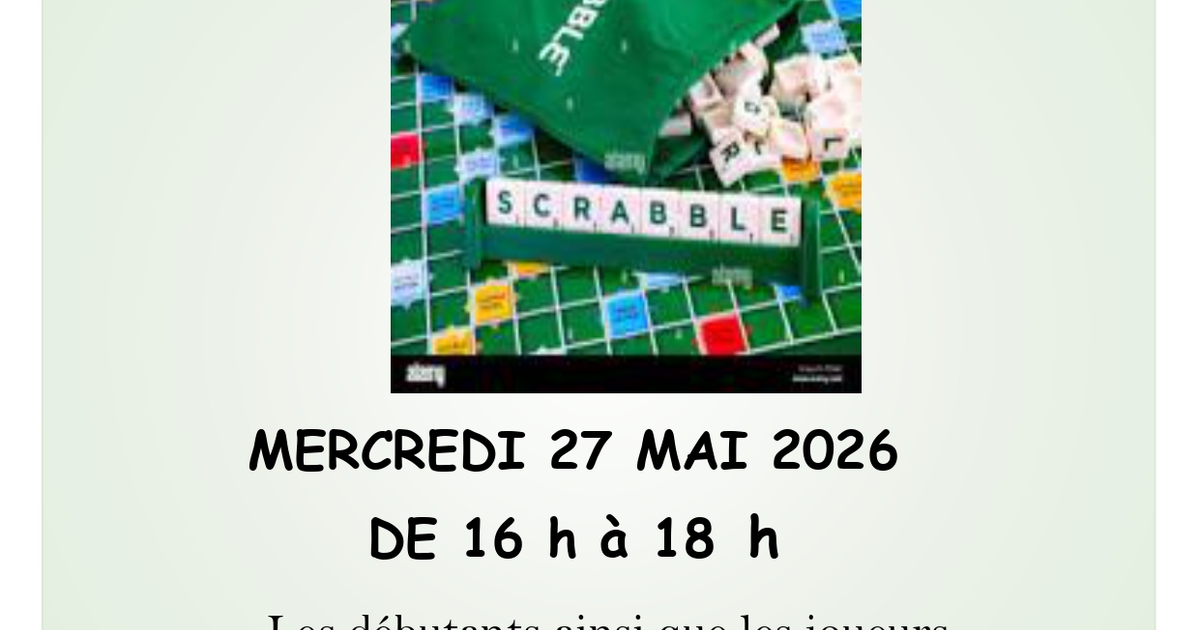 Scrabble Val de Louyre et Caudeau 2026 : date, horaires, programme, tarifs