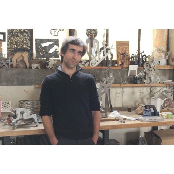 Sébastien Haller, plasticien et sculpteur, nous ouvre son atelier