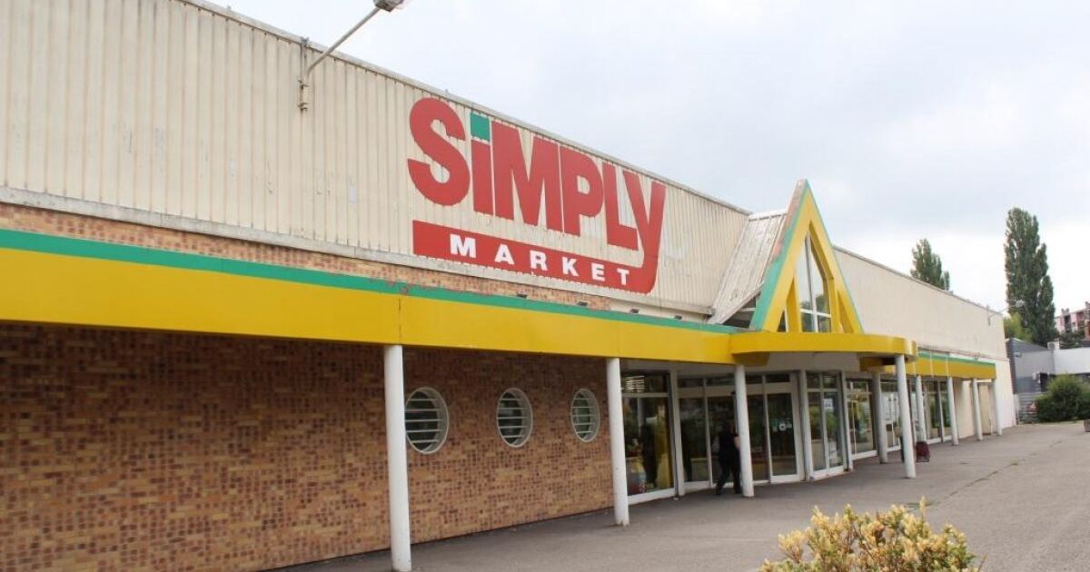 Supermarché Simply Market de Mulhouse rue de Bâle