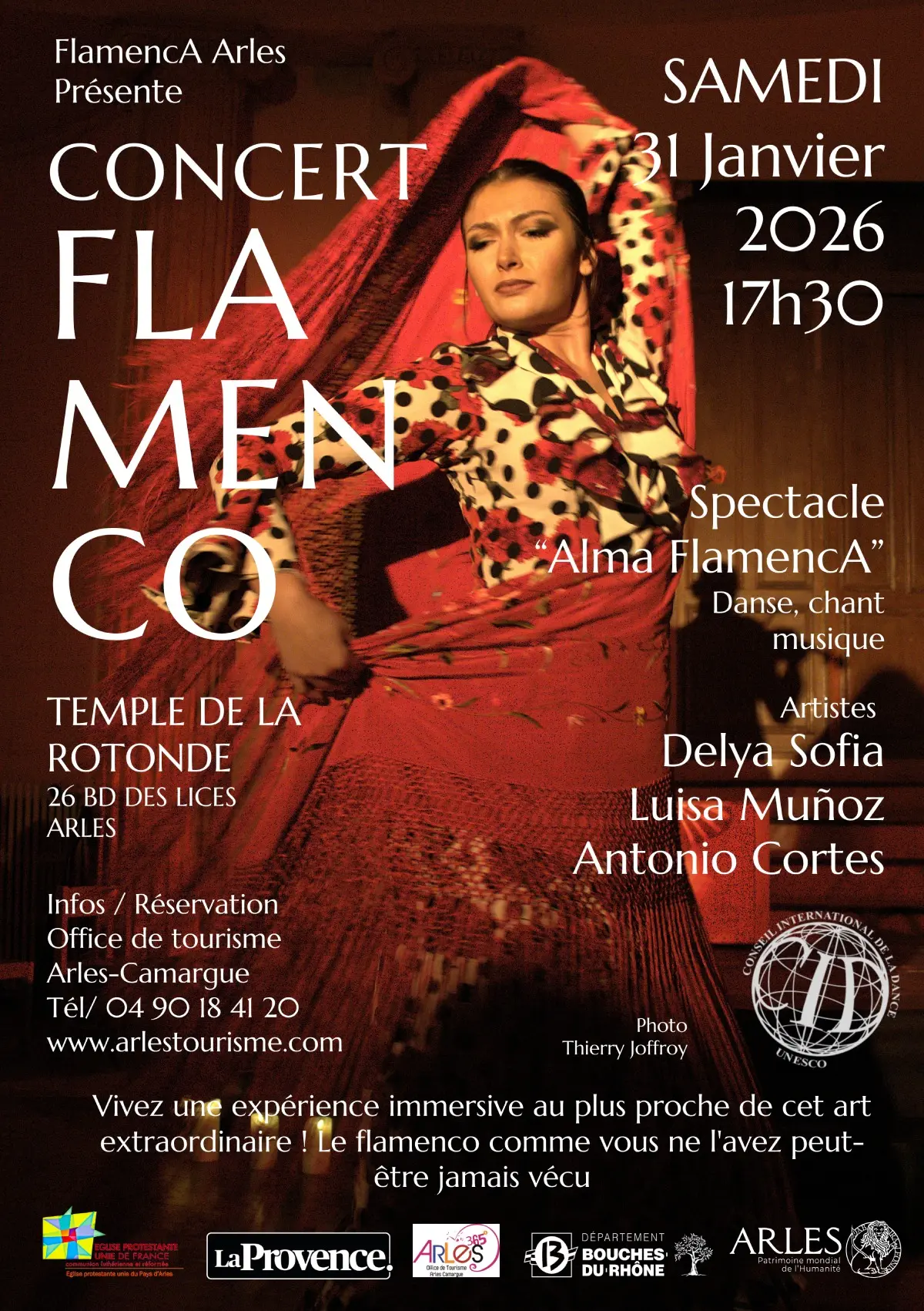 Spectacle "Alma FlamencA" Arles : date, horaires, tarifs