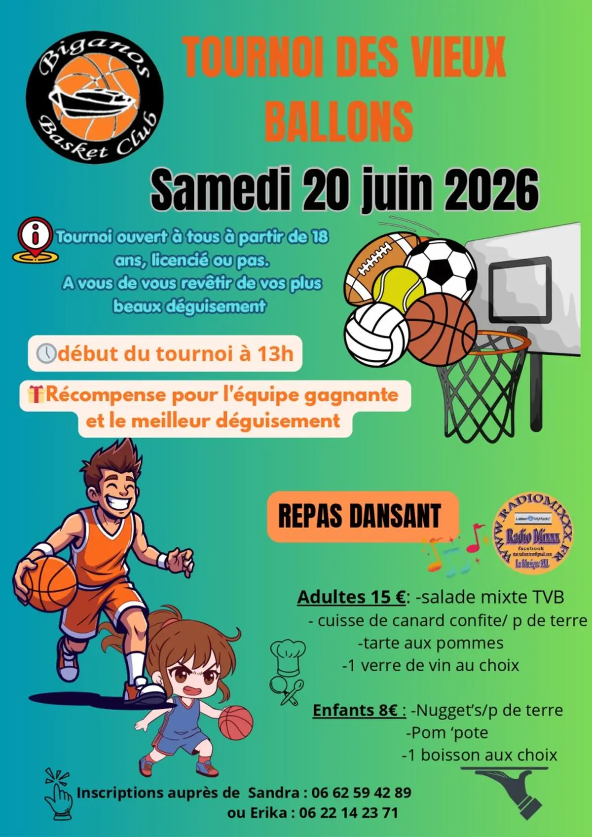 Tournoi des vieux ballons Biganos : date, horaires, tarifs