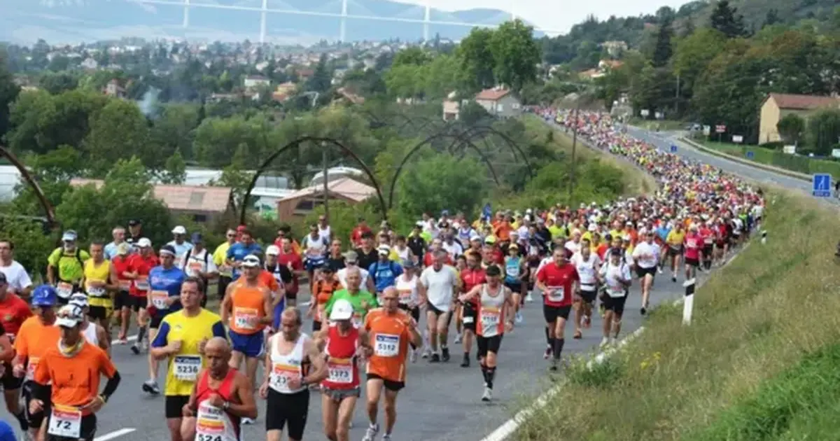Ultra 100 km, marathon 42km et semi-marathon 23 km de Millau 2025 ...