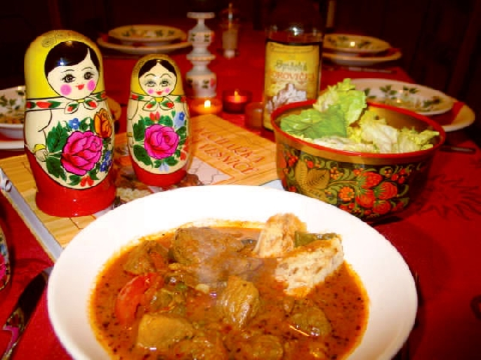 Recette de goulasch slovaque : ingrédient, préparation, cuisson