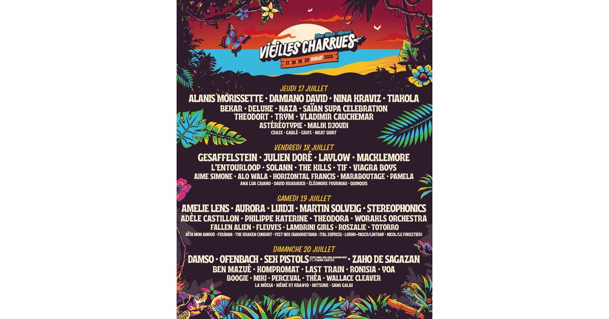 EXCLUSIF : Damiano David choisit les Vieilles Charrues pour sa première ...