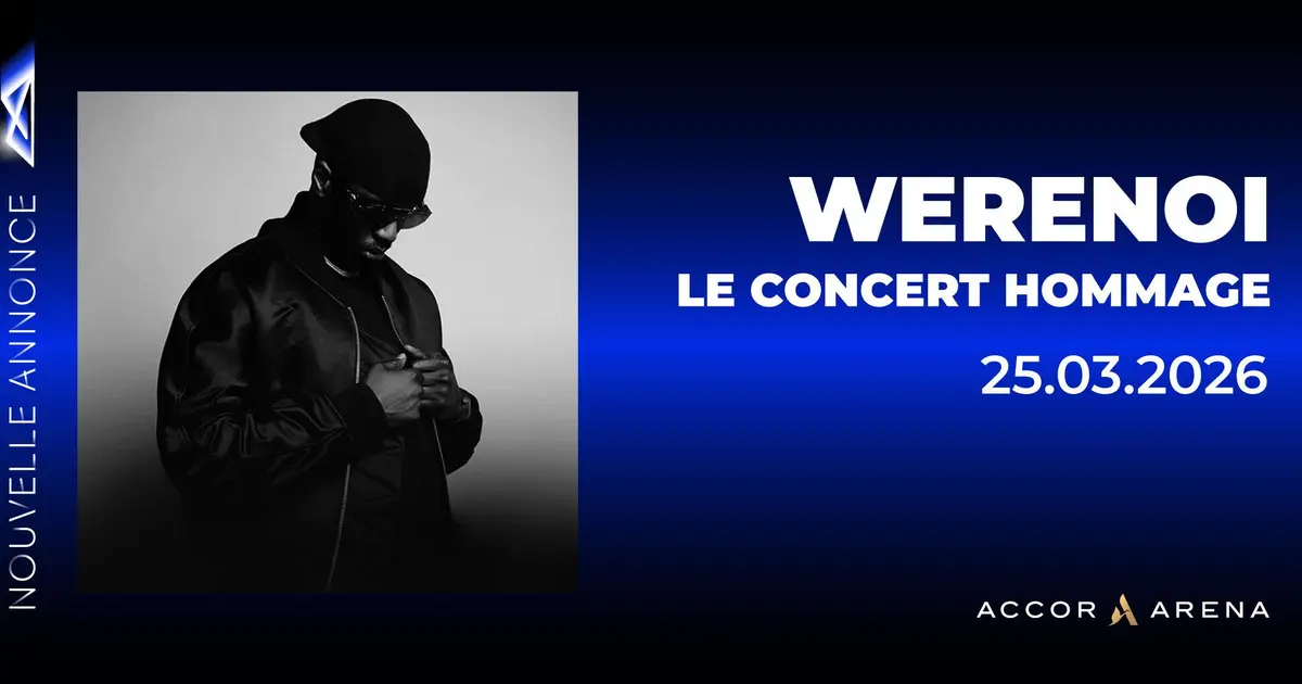 Concert Hommage à Werenoi à l’Accor Arena Paris 2026 | le Concert ...